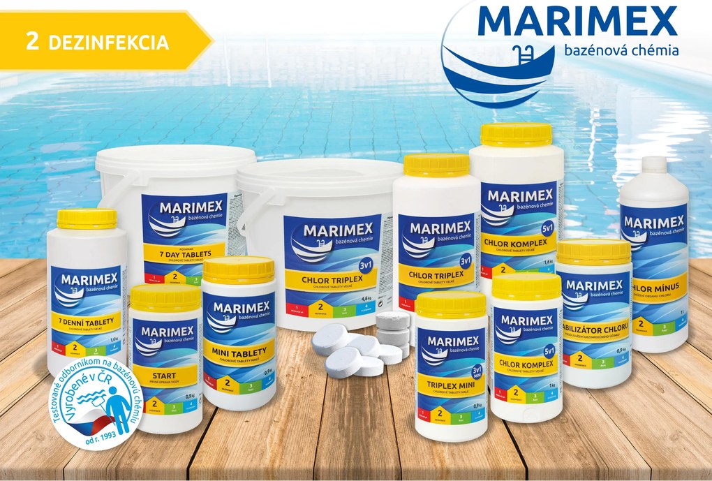 Marimex | Marimex Chlor Triplex 1 kg | 11301212