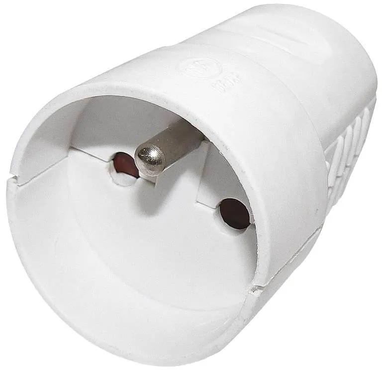 Zásuvka pro prodlužovací kabel, bílá Emos P0042