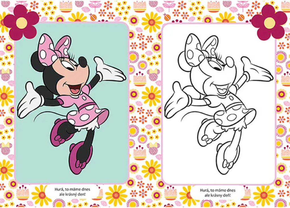 JIRI MODELS Omalovánky A5+ Disney Minnie Mouse 2