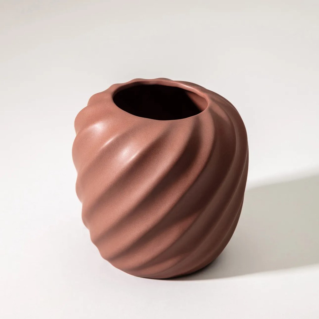 Vase Terra Wave II 14x14x14 cm