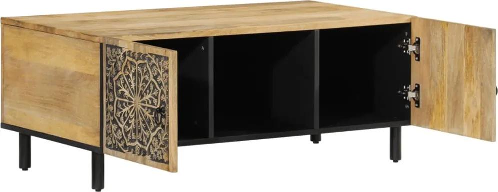 vidaXL Konferenční stolek 100 x 54 x 40 cm masivní mangovníkové dřevo [358224]