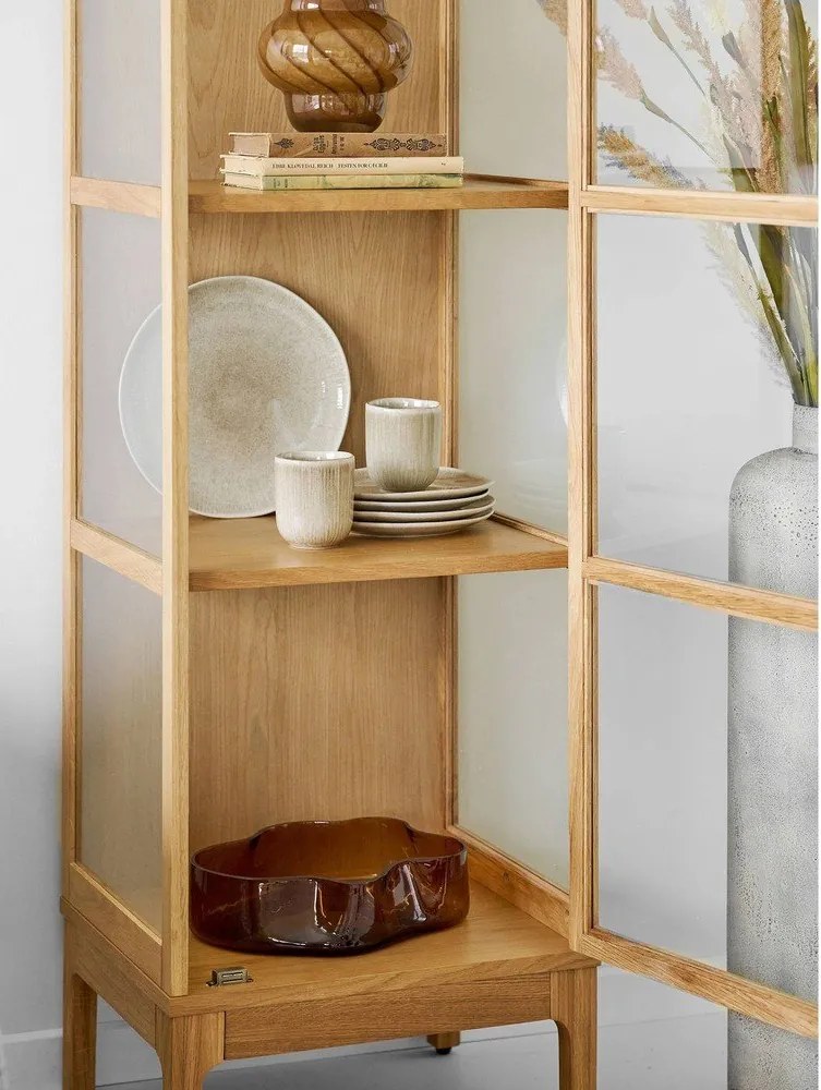 Skleněný dekorační tác 29,5x24 cm – House Nordic