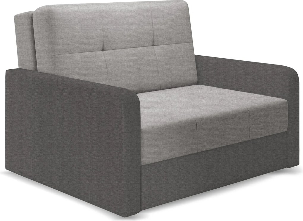 IDZ Pohovka TOP II, 132 cm Barva látky: Šedo-zelená a tmavě šedá (Bahama 31 + Bahama 35)