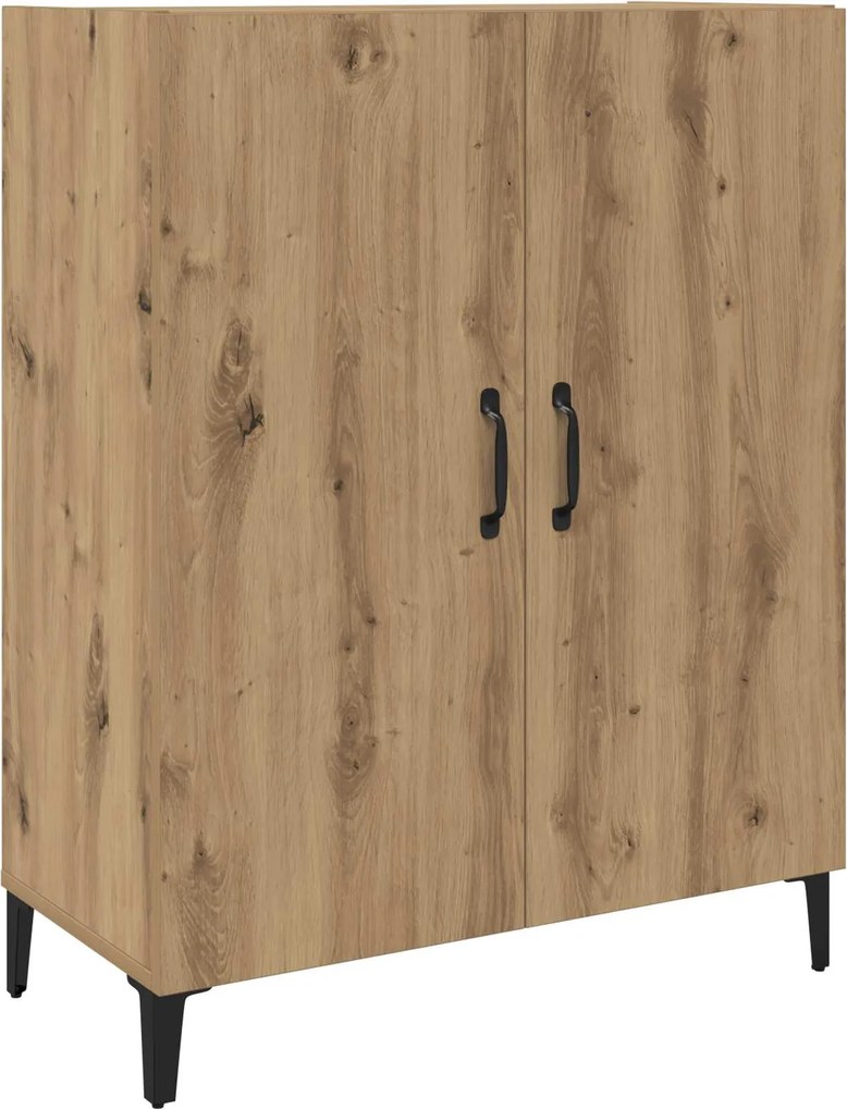Vysoký bufet 2 ks Artisanový dub 69,5 x 34 x 180 cm 3394570