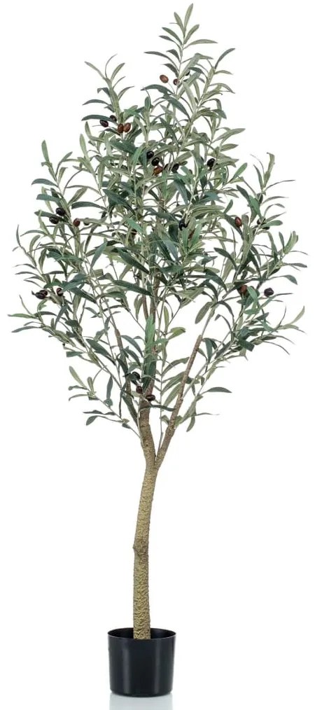 Emerald Umělý olivovník 140 cm v plastovém květináči