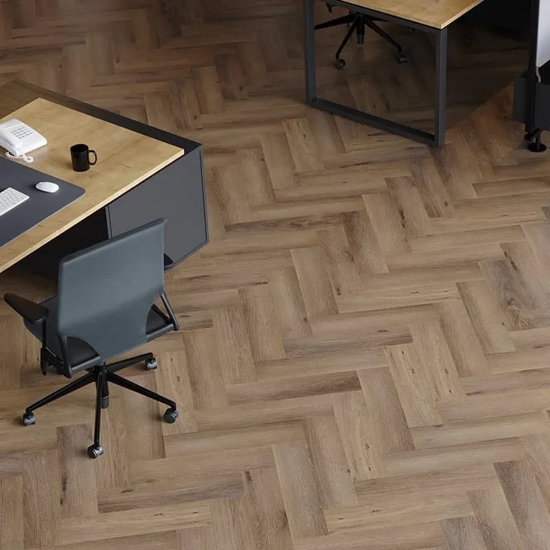 Vinylová plovoucí podlaha Afirmax Legnar Herringbone 41475 Oak Frisco