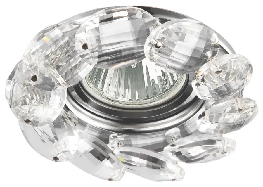 Emithor 71073 CRYSTAL FIX FAMILY zápustné svítidlo GU10 / 50W, chrom