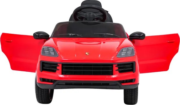 Elektrické autíčko Porsche Cayenne červené