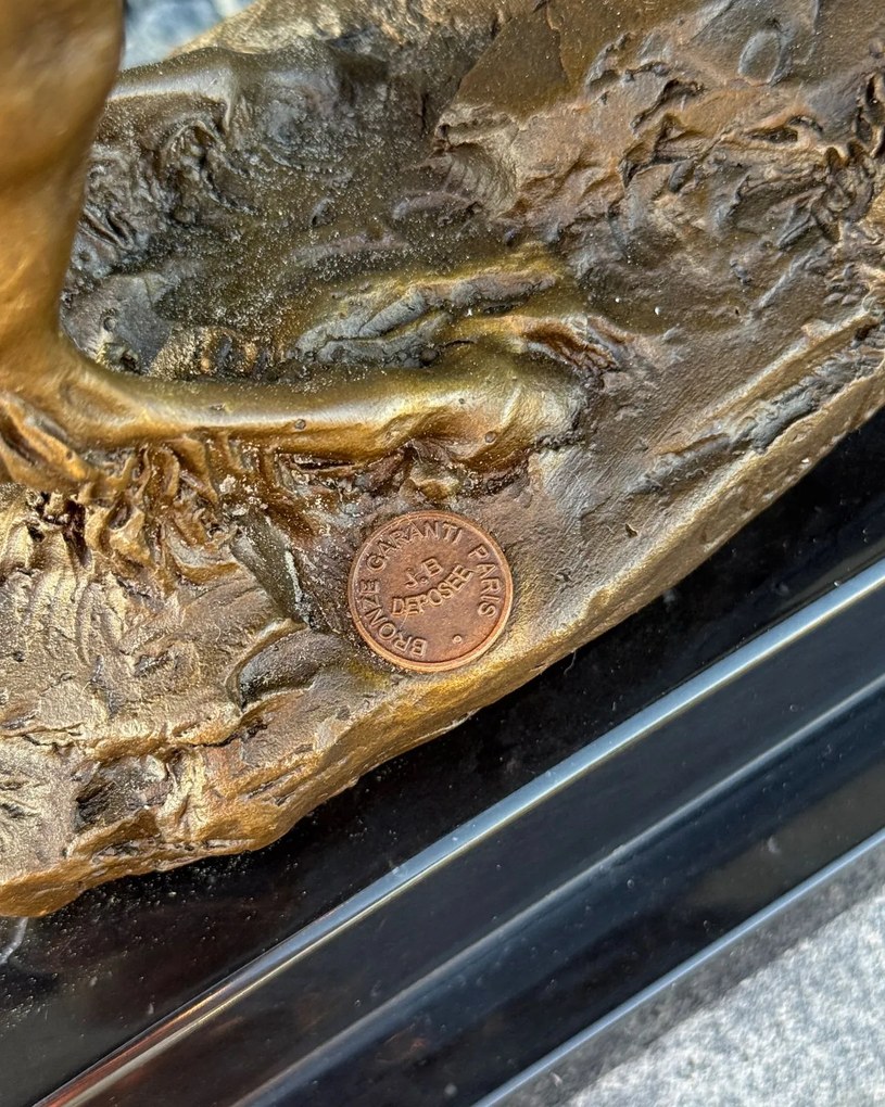 Bronzová socha - Napoleon na koni figurka vojevůdce
