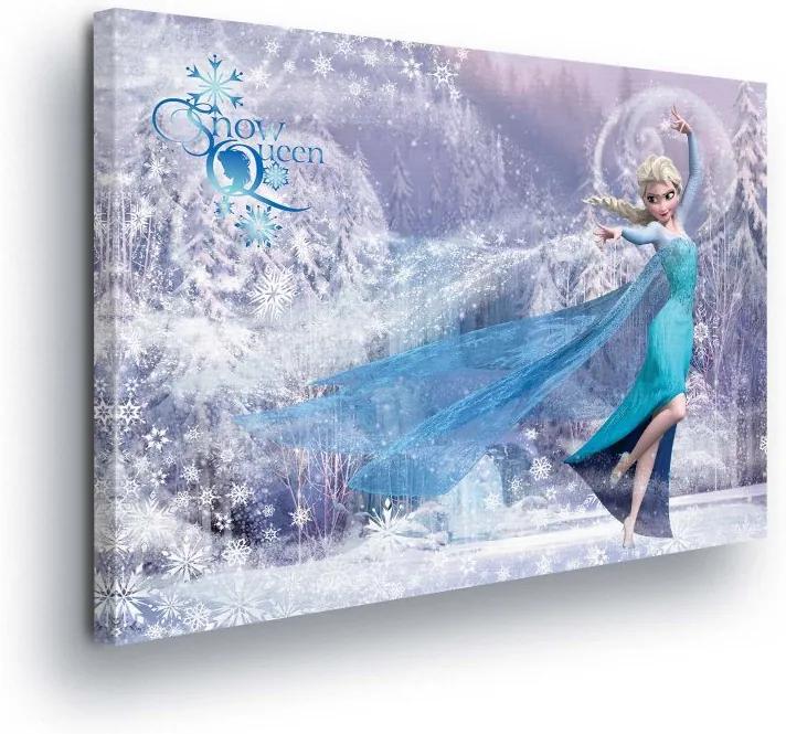 GLIX Obraz na plátně - Disney Ledové Království Princezna Elza III 100x75 cm