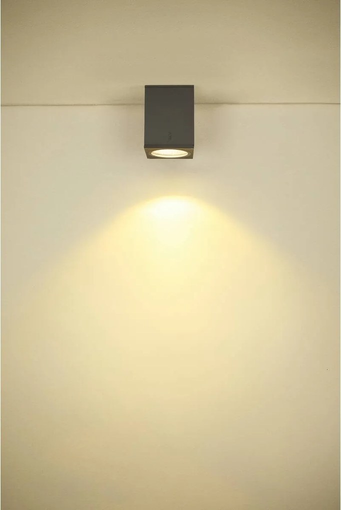 LA 1003420 ENOLA SQUARE S Outdoor, stropní LED svítidlo, antracitové - BIG WHITE (SLV)
