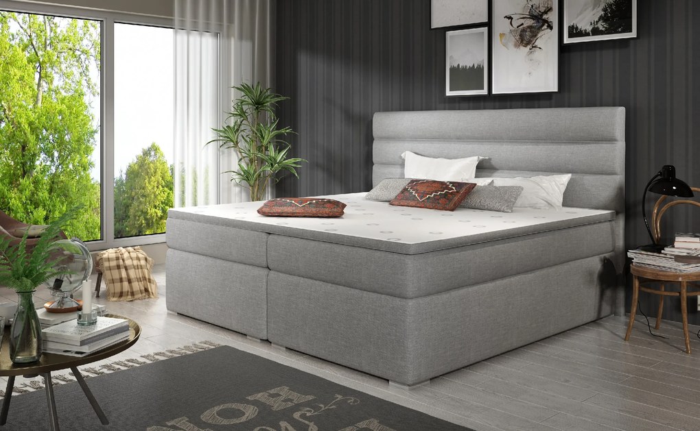 Softy boxspring postel 140X200 Materiál / Dekor: Soft 33