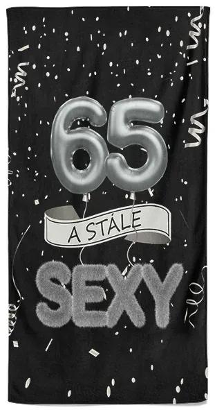 Osuška Stále sexy – černá (věk: 65)