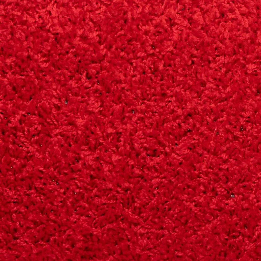 vidaXL Nášlapy na schody 10 ks 65x21x4 cm [149829] Barva: Červená