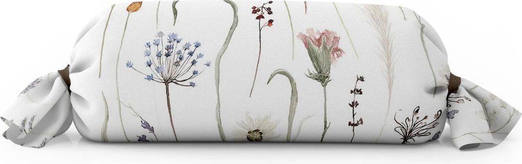 Pohankový váleček Boho kvítí Velikost: velký 35 x 15