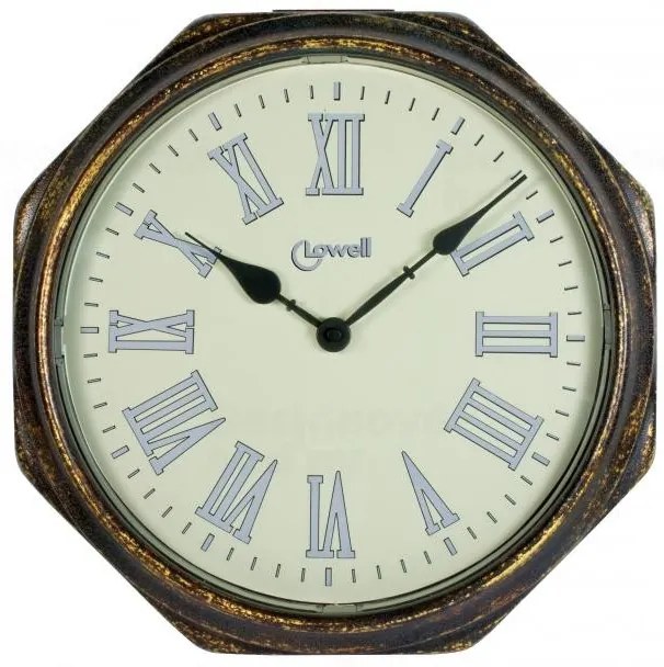 Lowell Italy 14705N Clocks 34cm nástěnné hodiny