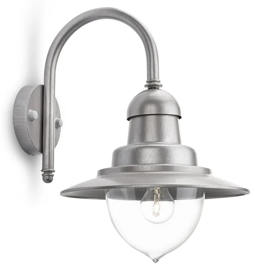 Philips 01652/52/16 - Venkovní nástěnné svítidlo MYGARDEN RAINDROP 1xE27/53W IP44