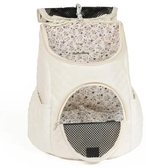 Pet Amour Cestovní batoh pro psy a kočky Jasmine bílý Velikost: M