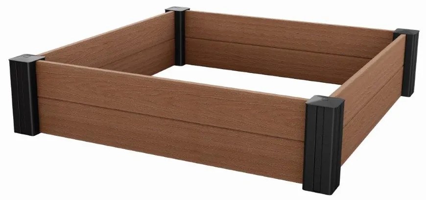 Vyvýšený záhon Keter Vista Modular Garden Bed hnědý