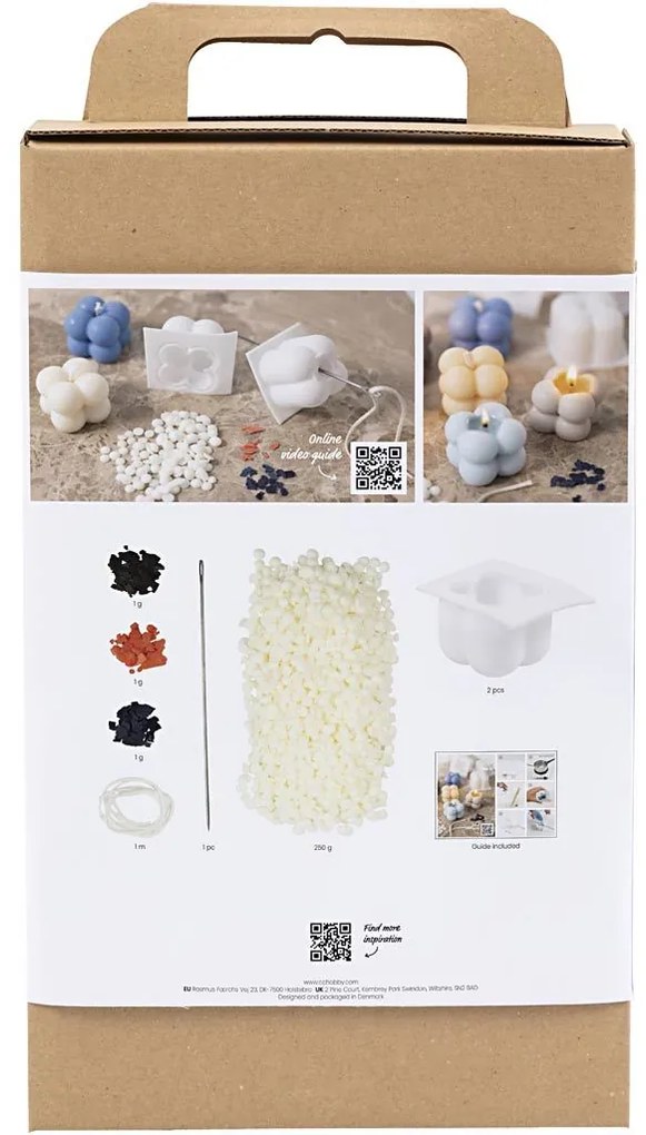 Creativ Company Kreativní sada Craft Kit Candle Making Bubble