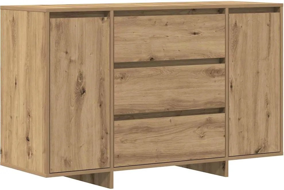 Servírovací skříň Artisanový dub 120 x 41 x 75 cm 3333914