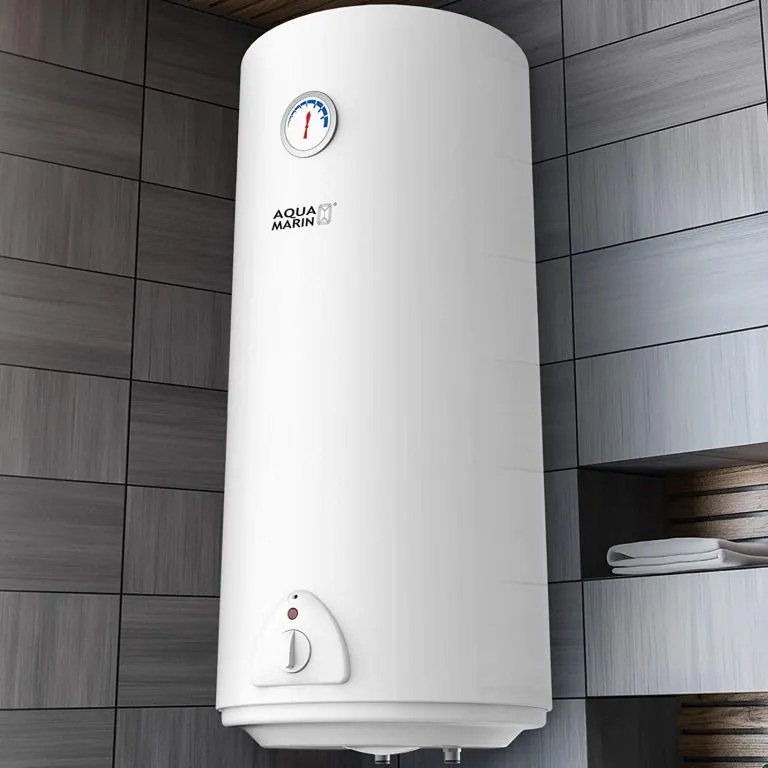 Aquamarin 74794 Elektrický zásobník na horkou vodu 100 l, bílý