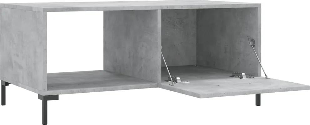 vidaXL Konferenční stolek 90 x 50 x 40 cm kompozitní dřevo [829216] Barva: Bílá