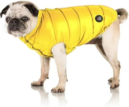 MILK&PEPPER Péřový kabát pro psy Zafferano Velikost: S