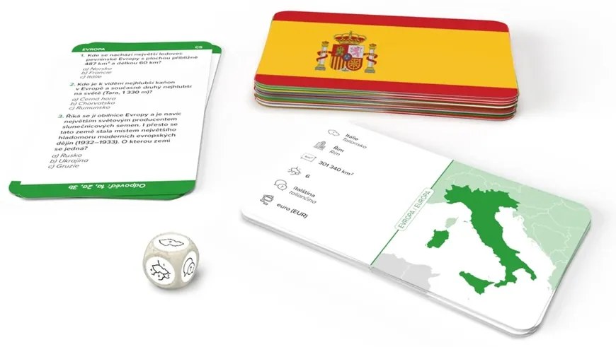 Dino Cestovní hra Poznej vlajky - Evropa