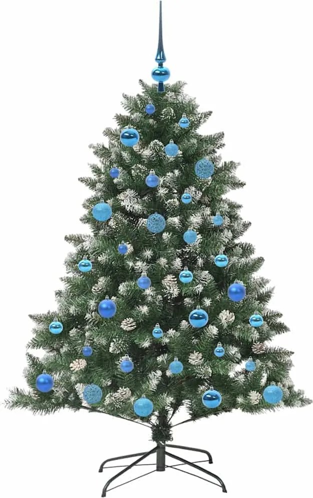 Umělý vánoční stromeček Zelená 150 cm PVC, plast a ocel 3395228