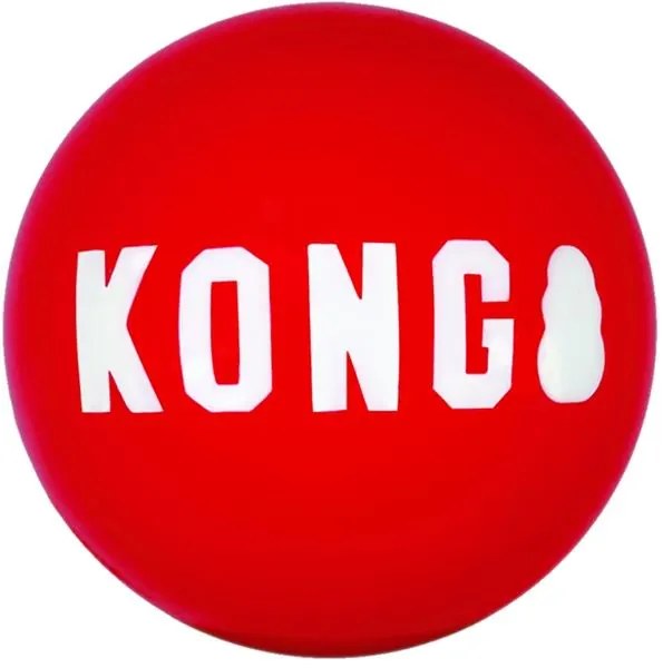 Hračka guma KONG Signature Balls M 2 ks