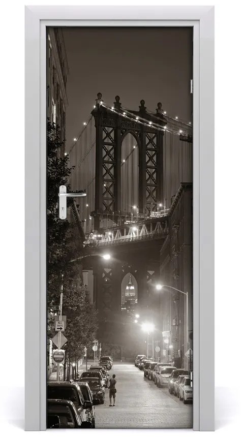 Fototapeta samolepící dveře Manhattan New York 75x205cm