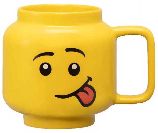 Lego® Žlutý keramický hrnek LEGO® Silly 255 ml