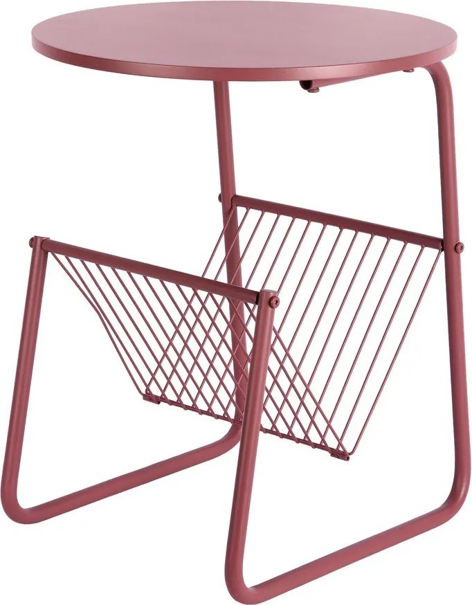 Kovový kulatý odkládací stolek ø 40 cm Riqueza Revista – Leitmotiv