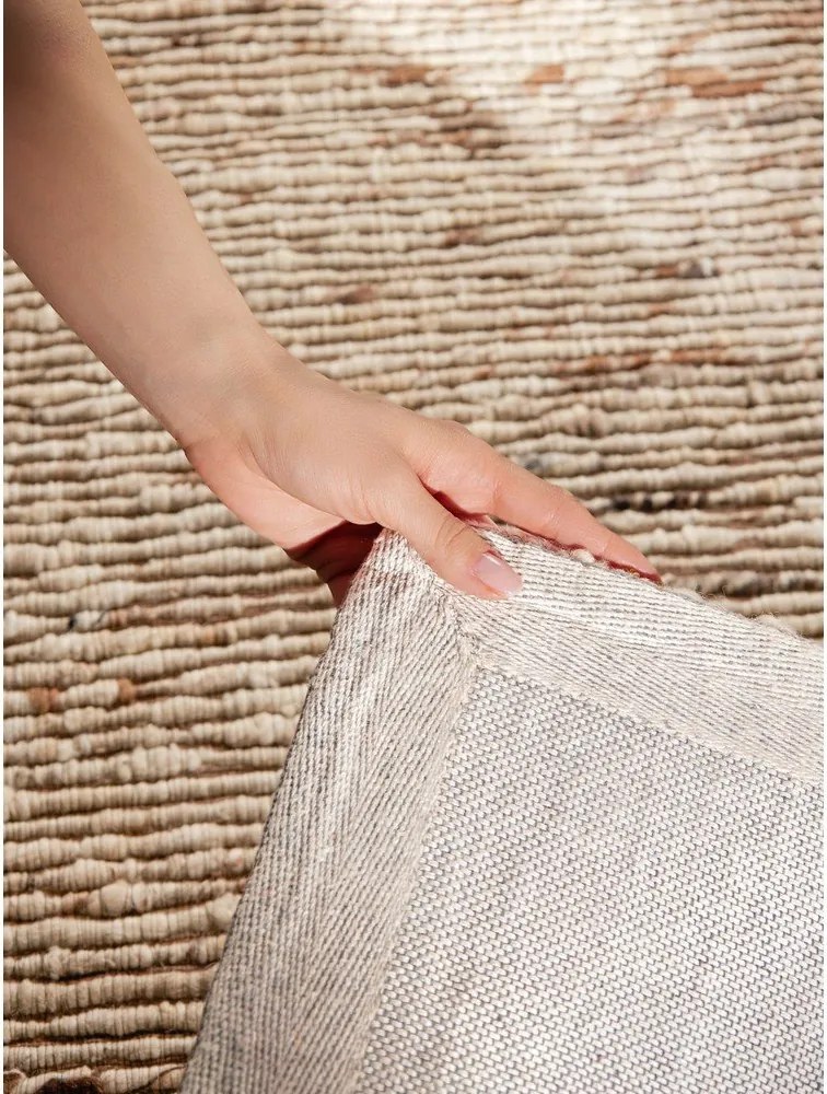 Béžový ručně tkaný vlněný koberec 120x170 cm Bexley Woolwich – Ted Baker