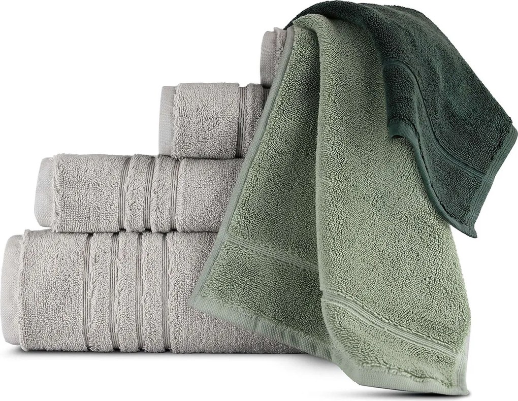 Ručníky a osušky COMFORT DI CASA NUO - světle šedá Velikost: osuška 70 x 140