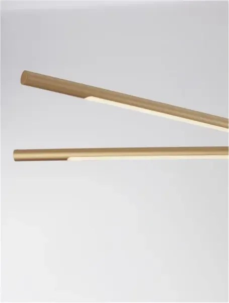 LED lustr Raccio 115 zlaté