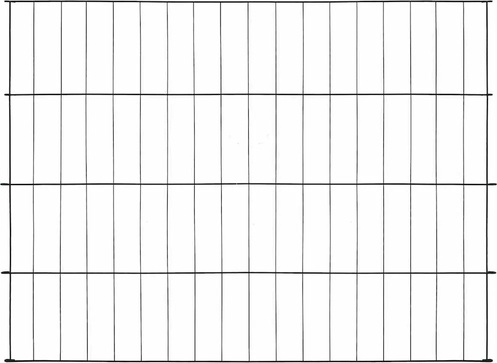 Zahradní plot 115 x 79 cm zelený 146105