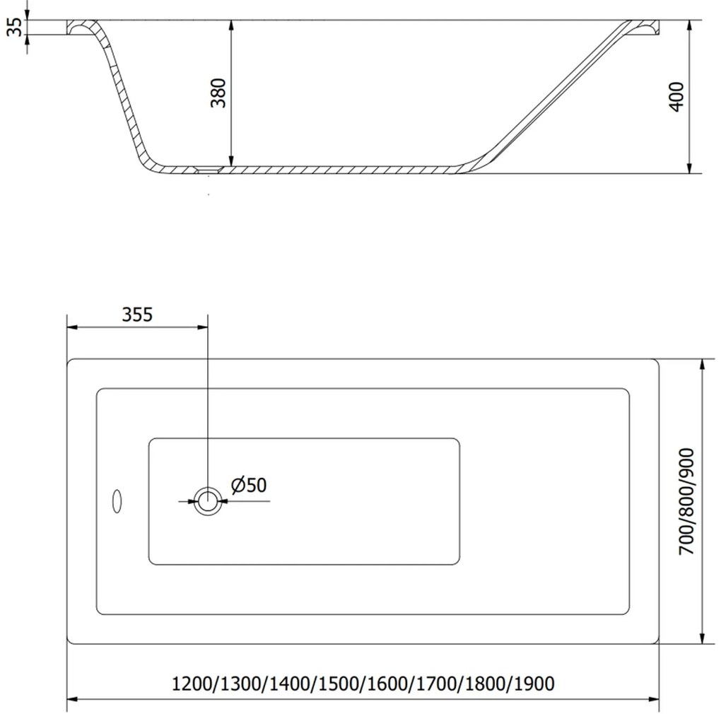 Mexen Cubik obdélníková vana 170 x 70 cm s pláštěm a 3-křídlovou zástěnou 120 cm, Průhledné, Chromovaná - 550317070X9012030100