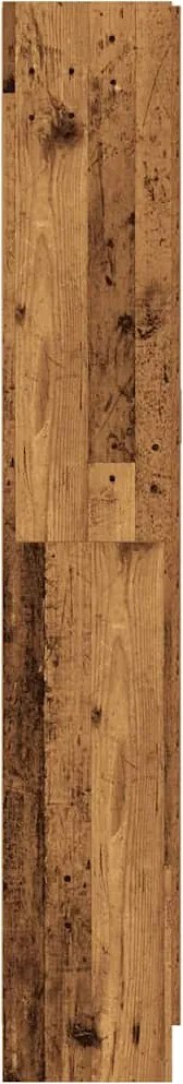 Skříň old wood 82,5 x 30,5 x 185 cm kompozitní dřevo 3318716