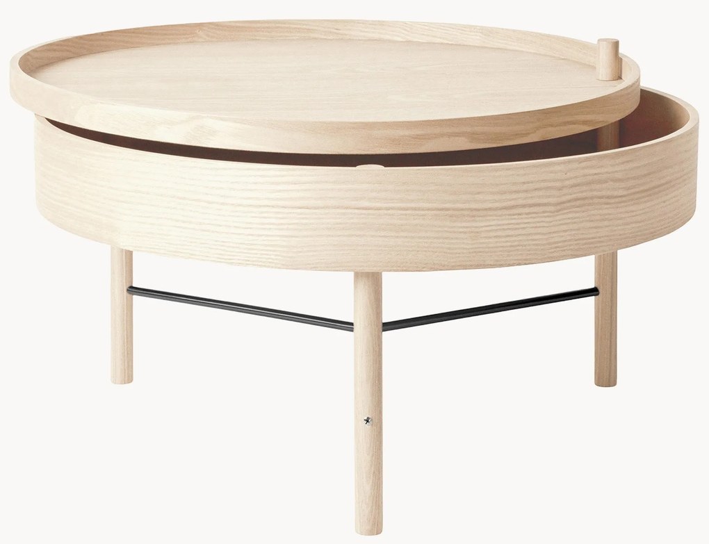 Kulatý konferenční stolek's úložným prostorem Turning Table