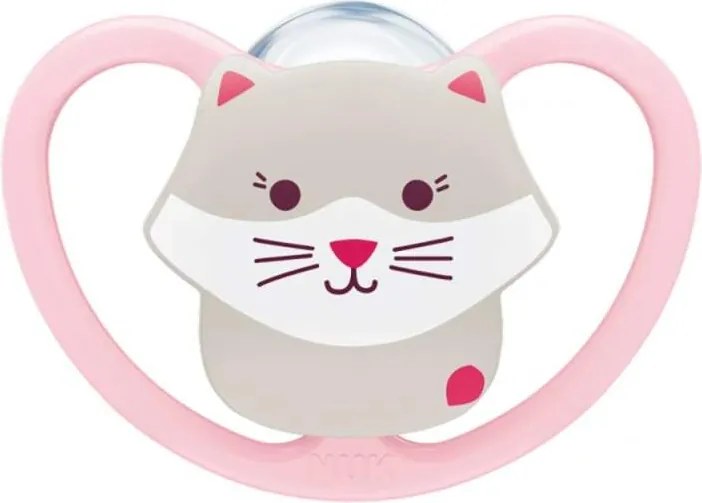 Dudlík NUK Perfect Match Air CAT 6-18m 1ks box velikost 6-18 m