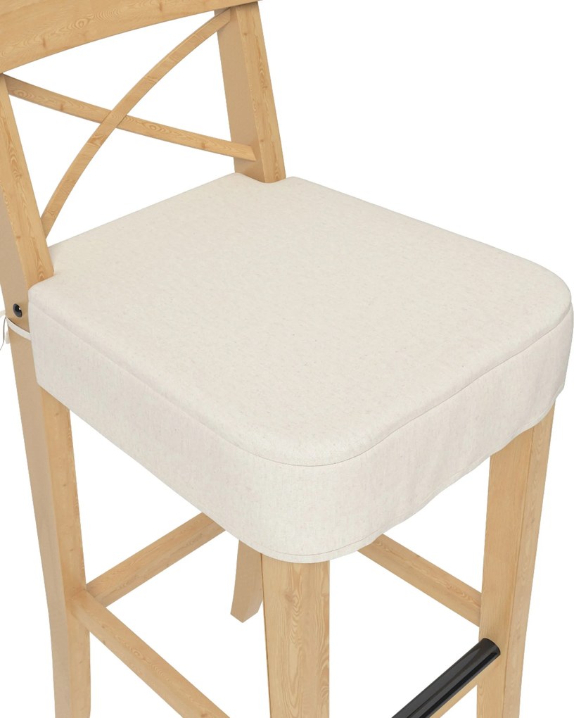 Sedák na židli IKEA Ingolf - barová barva béžová
