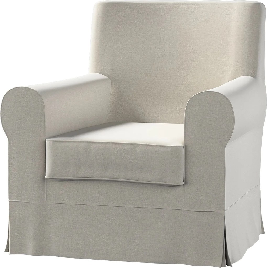 Potah na křeslo IKEA Ektorp Jennylund barva šedá látka sametová