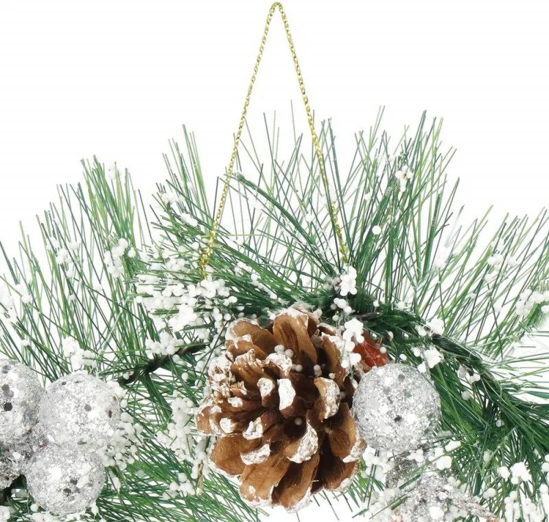 Adventní věnec diamantový 24 cm