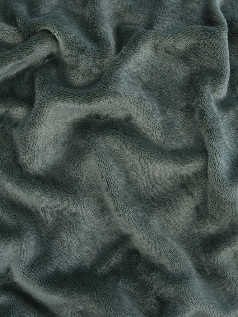 MK Lůžkoviny Povlak na polštář mikroplyš 40 x 40 cm - Laura olivová