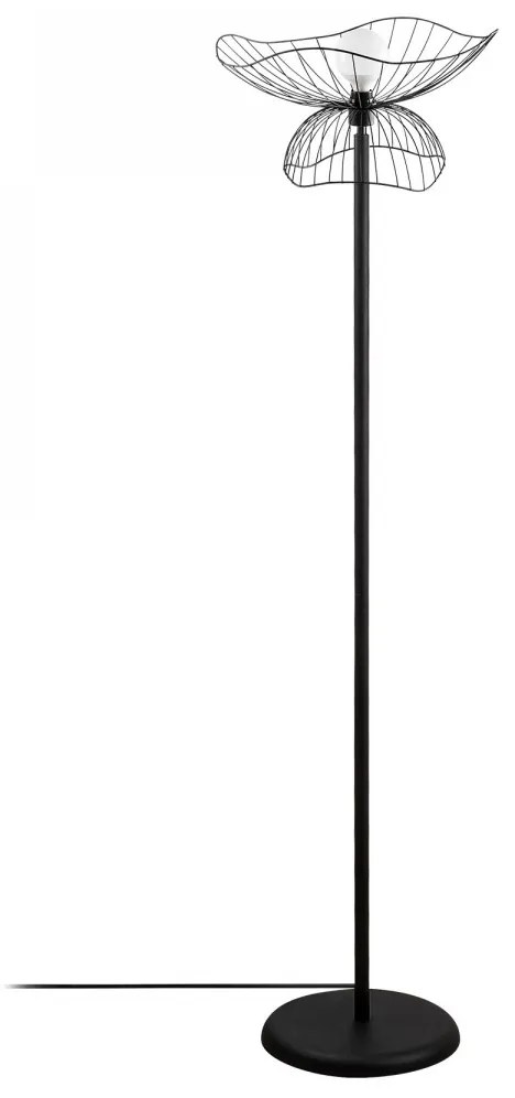 Stojací lampa Farac 148 cm černá