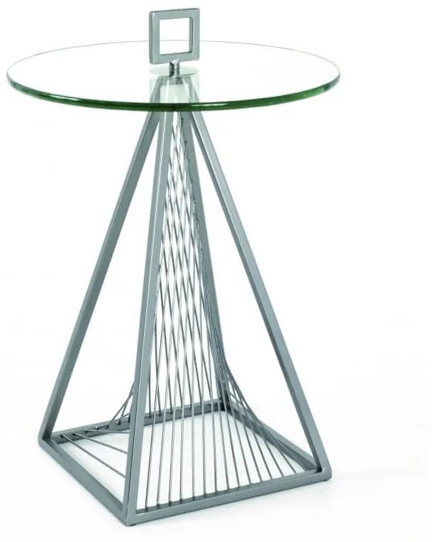 Mørtens furniture Konferenční stolek Elliot, 57 cm, šedá