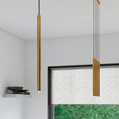 Závěsné svítidlo SOLLUX PASTELO 1 zlaté G9 1x8W bez žárovky SL.1170