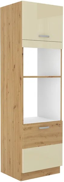 Kuchyňská skříň Artisan 60 DPM-210 2F Barva dvířek krém lesk